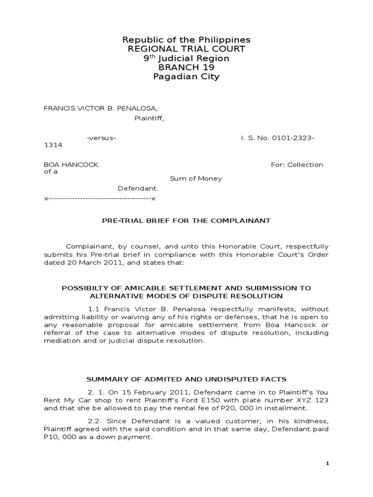 Notice of Appeal To RTC | PDF | Witness | Evidence