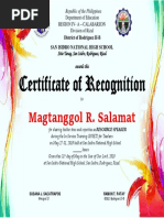 Deped Matatag Graduation Program Cover Editable Template | PDF