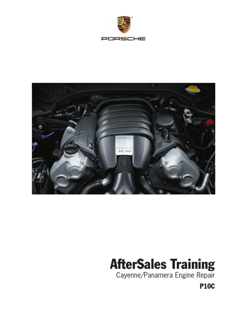P10C Cayenne + Panamera Engine Repair | PDF | Turbocharger | Piston
