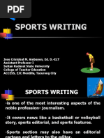 How To Write A Sports Report in 4 Steps | PDF | Boston Celtics ...