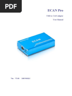 Pcan-Usb Userman Eng | PDF | Usb | Device Driver