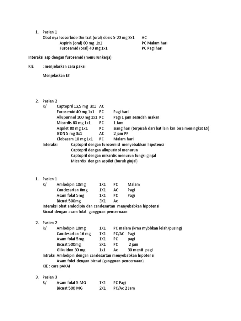 Skrining Resep | PDF