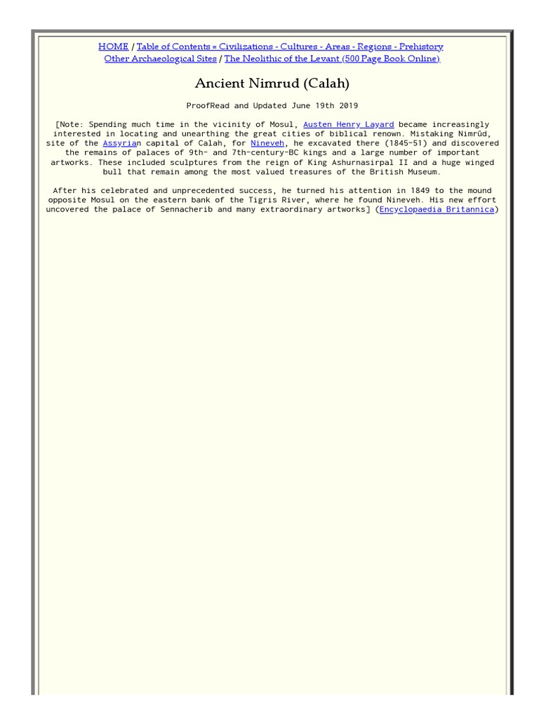 Ancient Assyria: Discoveries & Insights | PDF | Ancient Syria | Archaeology