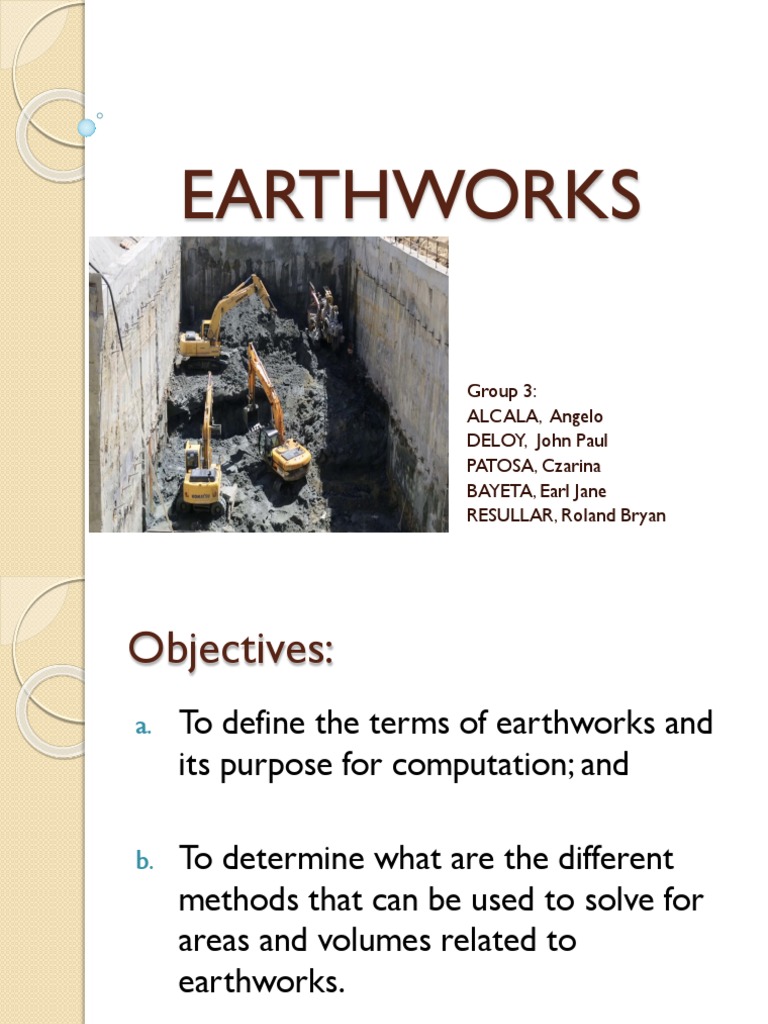 Earthworks - Introduction | PDF | Metre | Volume