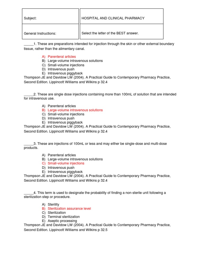 Red Pacop | PDF | Intravenous Therapy | Medical Error