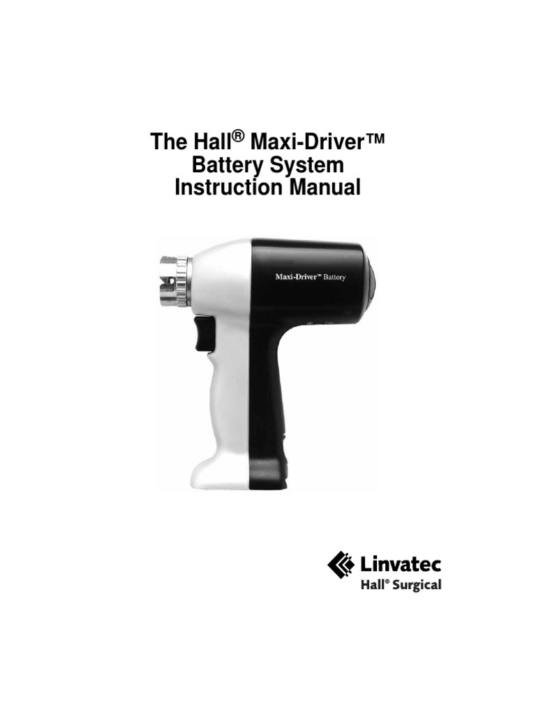 3M Maxi Battery Manual | PDF | Screw | Blade