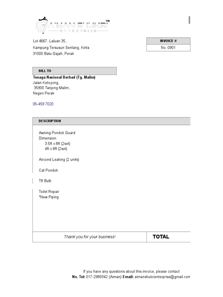 TNB TG Malim | PDF | Spreadsheet | Computing