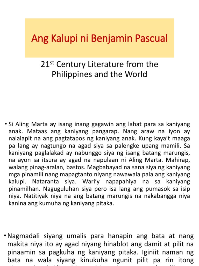 Presentation1 Ang Kalupi | PDF