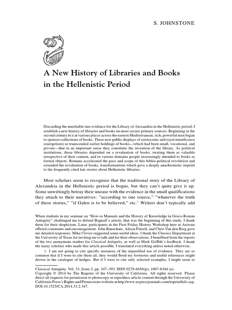 A New History of Libraries and Books in | Download Free PDF | Torah ...