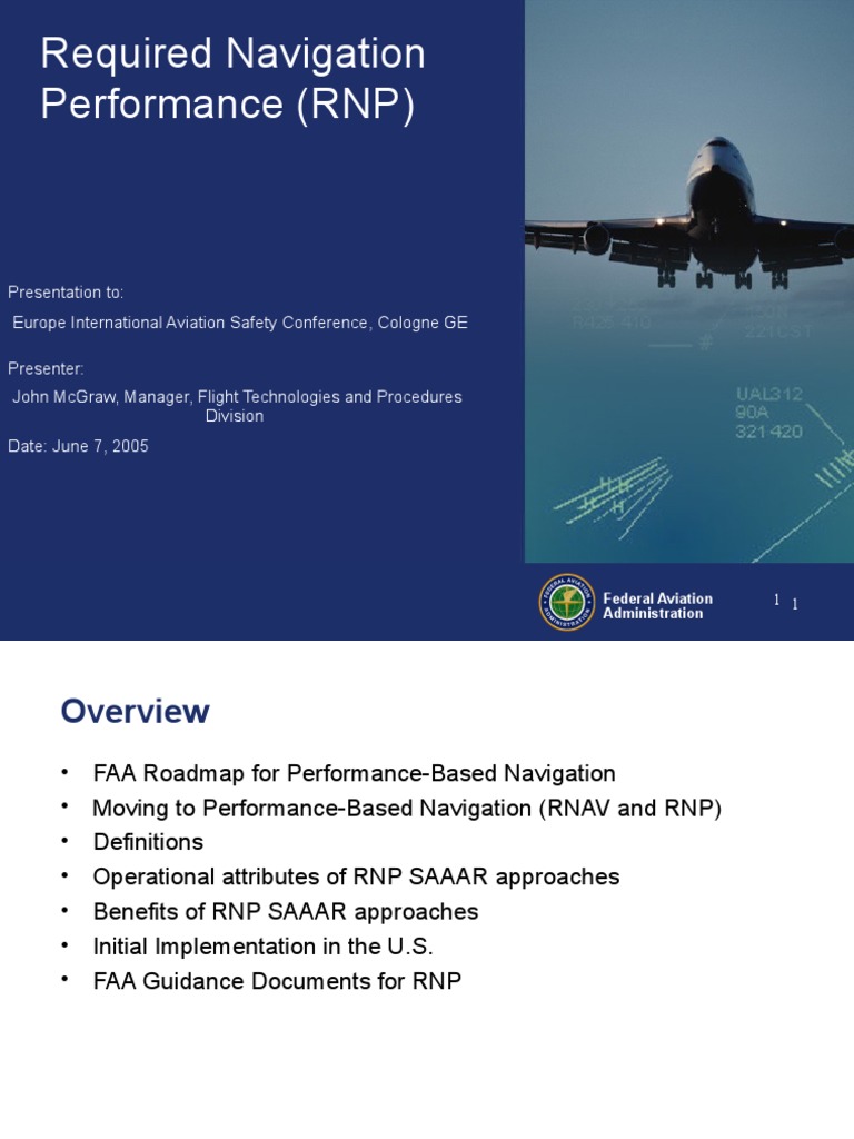 Required Navigation Performance (RNP) | PDF | Navigation | Transport Safety