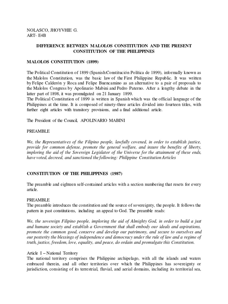 Philippines Consti | PDF | Document | Legal Documents