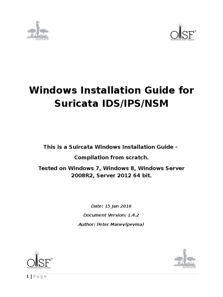Comprehensive Guide to Compiling and Installing Suricata IDS/IPS from ...