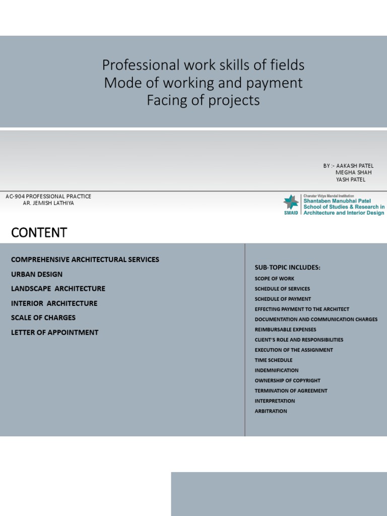 Professional Work Skills of Fields | PDF | Specification (Technical ...