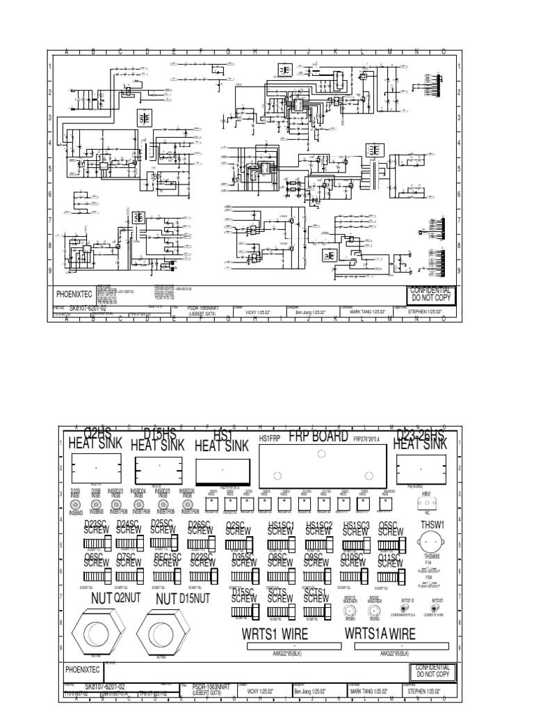 PSDR of 1500VA230V SK8107 6201 02 PDF | PDF