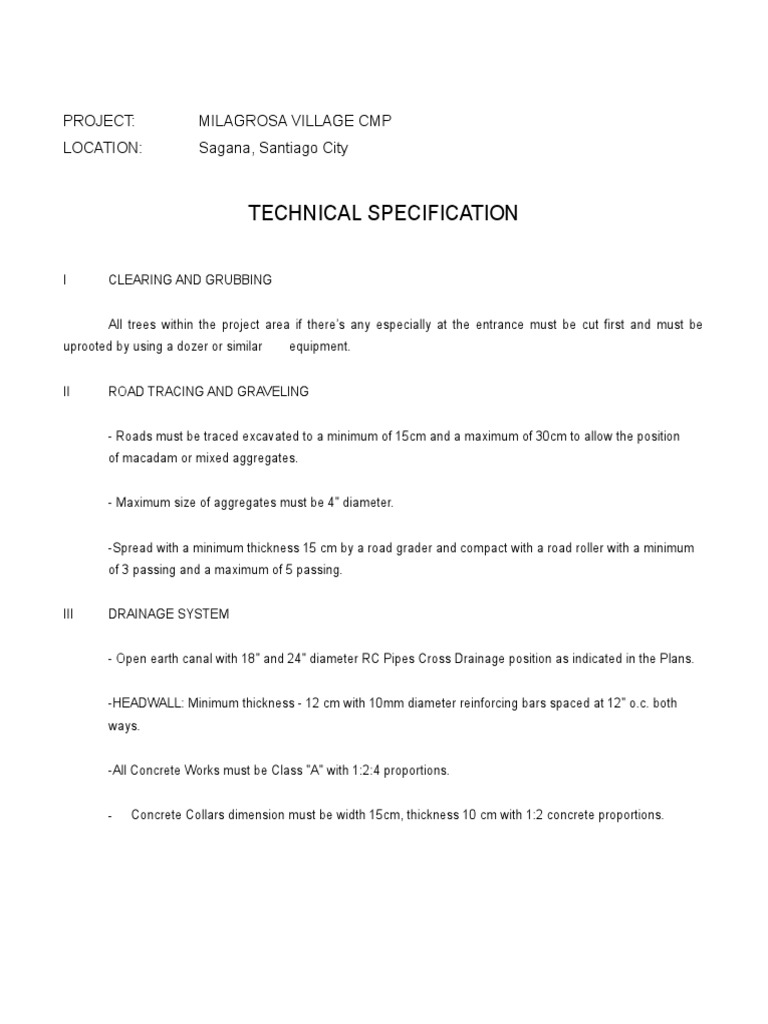 MV Tech Specs. | PDF | Economic Sectors | Engineering