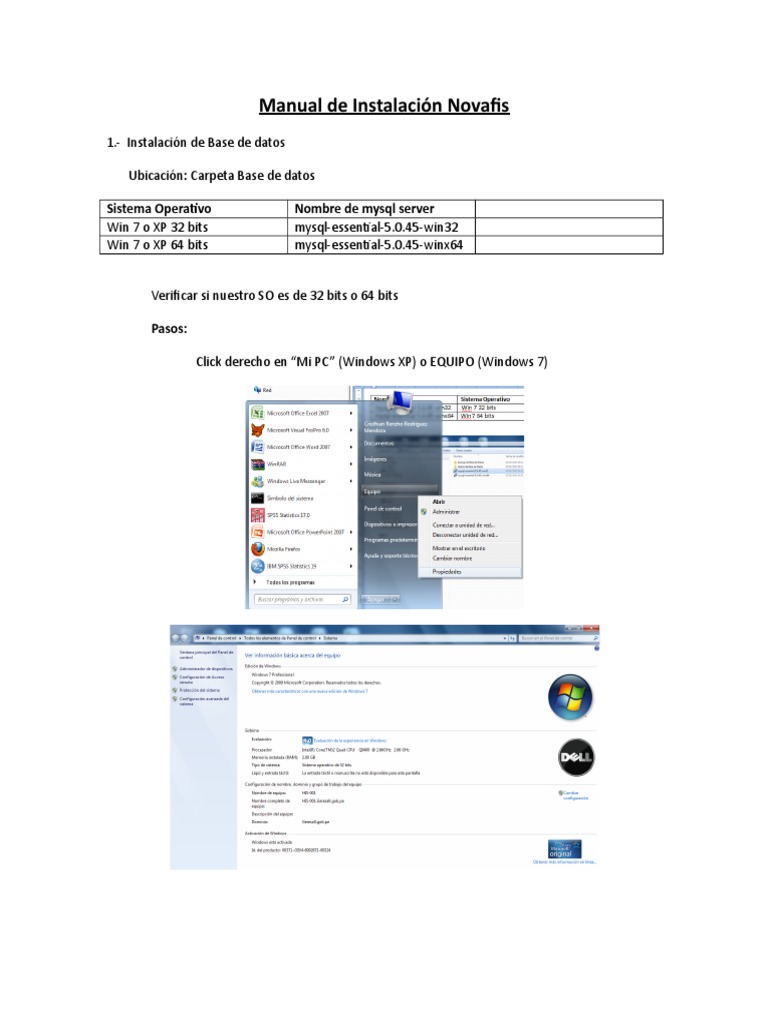 Manual de Instalacion | PDF | Windows XP | Poco