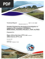 Example Geotechnical Interpretive Report | PDF | Lava | Sediment