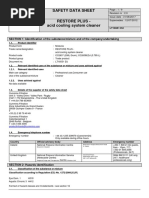 Sample MSDS - Coking Coal (SDS SGS) | PDF | Firefighting | Dangerous Goods