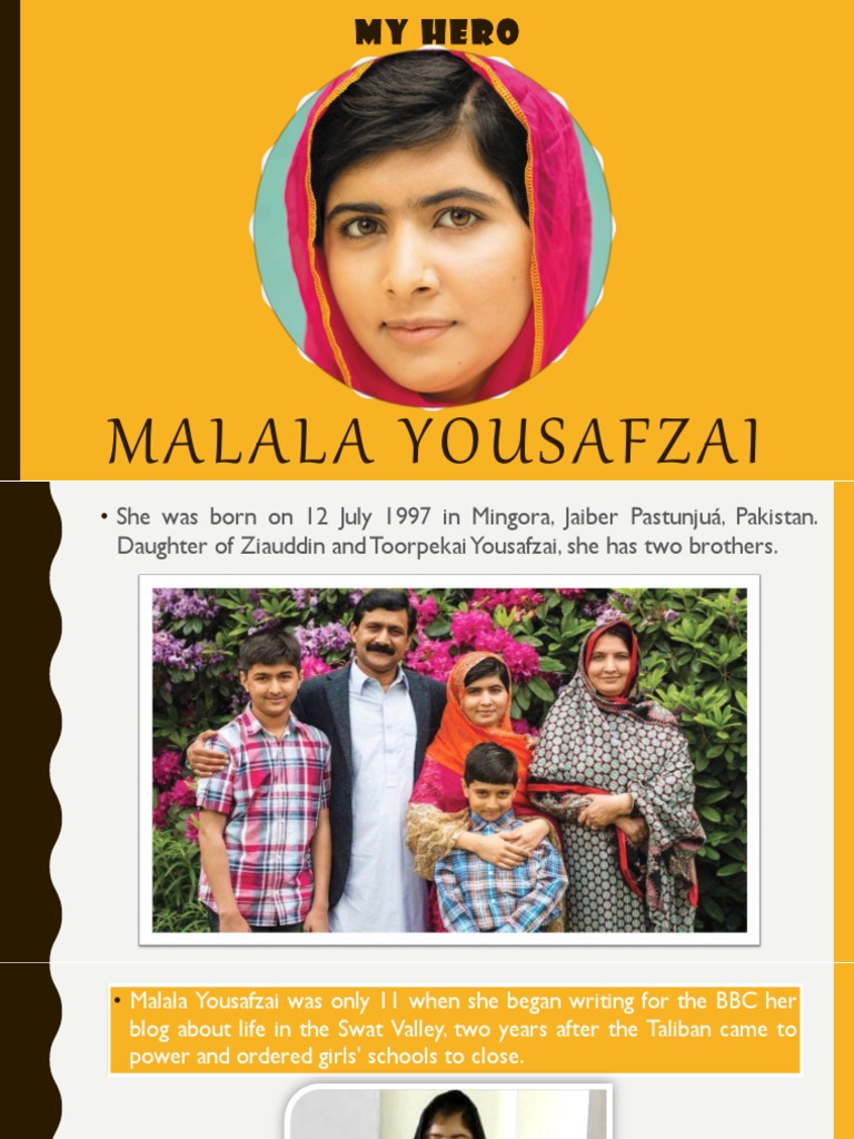 My Hero: Malala Yousafzai | PDF | Malala Yousafzai | Clothing