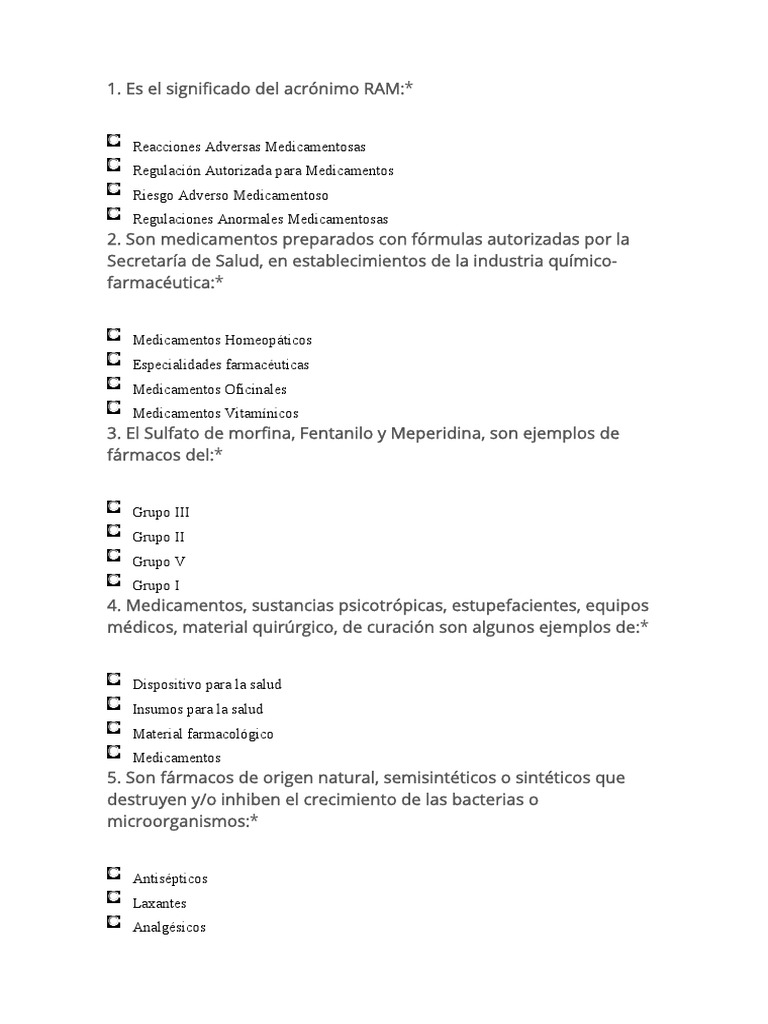 SICAD EXAMEN1 | Medicamentos con receta | Farmacia