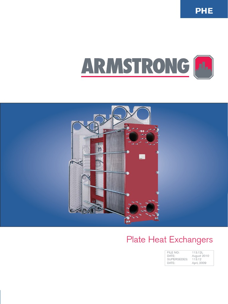 Armstrong Plate and Frames | PDF | Heat Exchanger | Hvac
