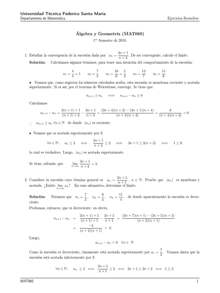 Ejercicios Resueltos de Induccion | PDF | Límite (Matemáticas) | Razonamiento inductivo
