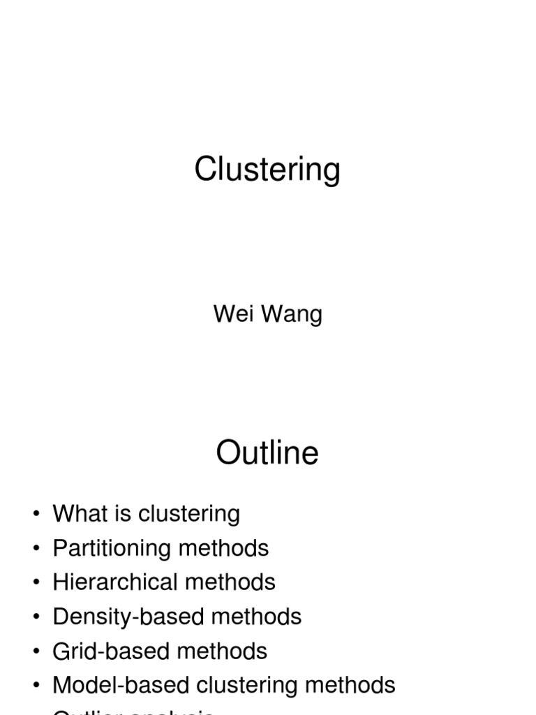 Clustering Data Mining | PDF | Cluster Analysis | Algorithms