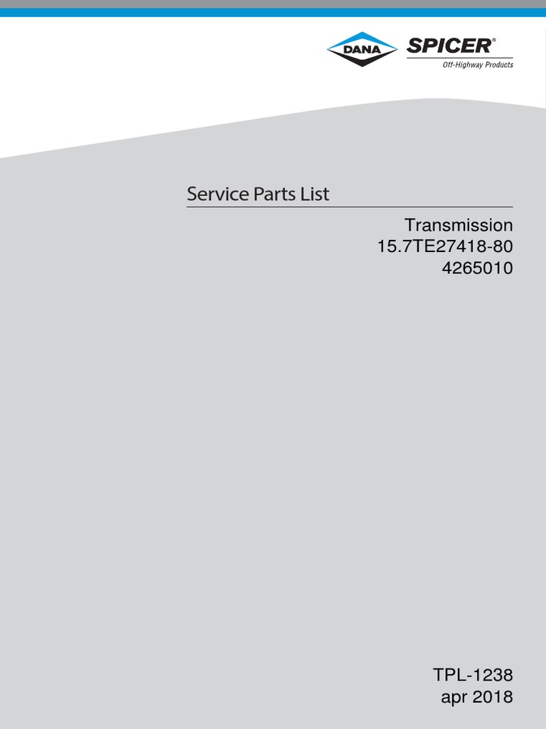 GEAR BOX 15.7TE27418 - 0977177015-Trung | PDF | Clutch | Valve