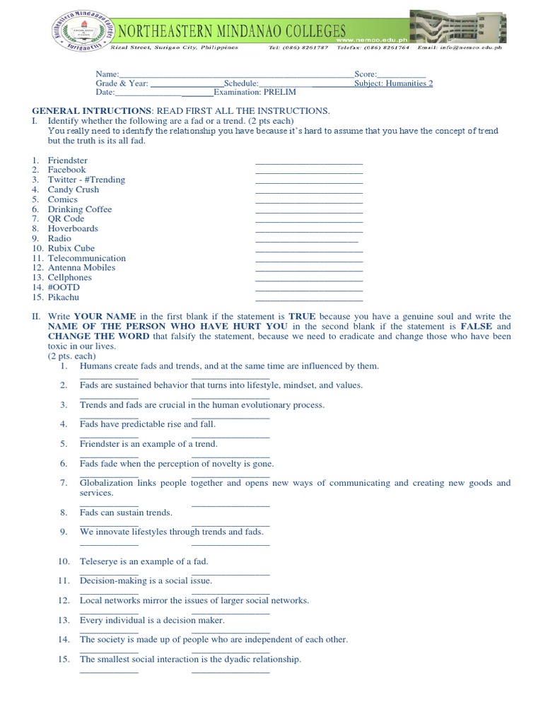 TRENDS, NETWORKS, AND CRITICAL THINKING | Decision Making | Communication