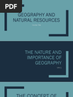 Lecture 1 Intro To Geography Pdf Pdf Geography Natural Environment