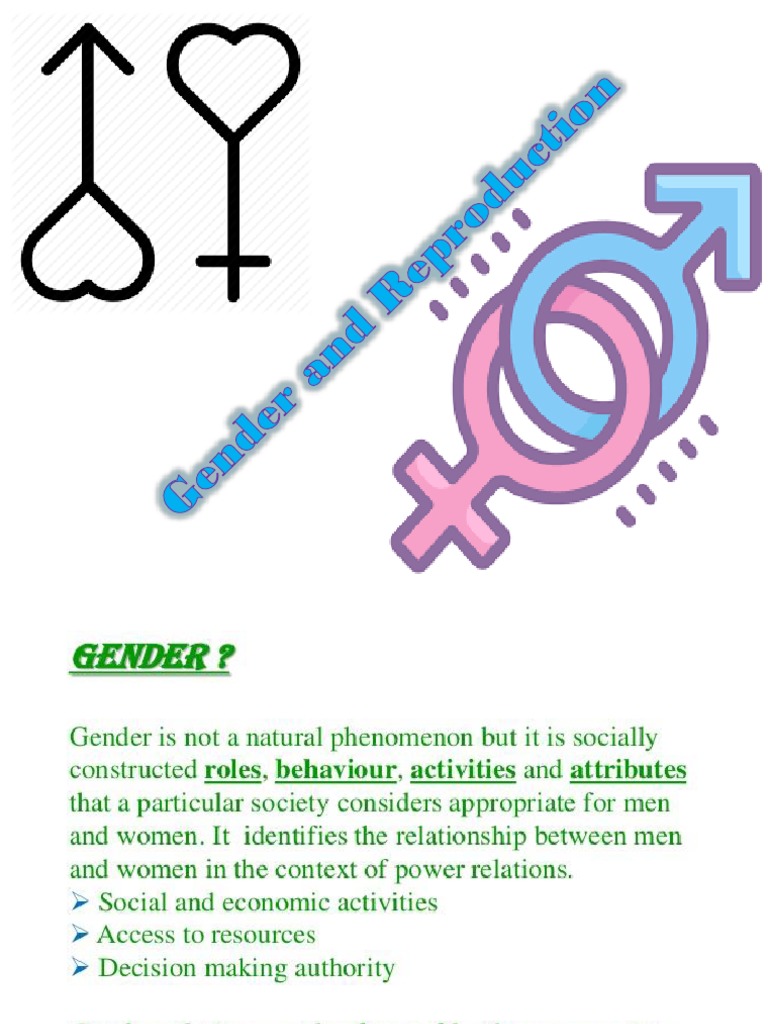 Gender and Reproduction | PDF