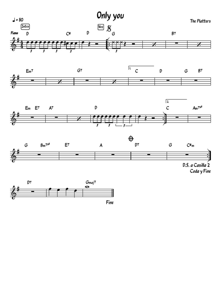 Only You: The Platters | PDF