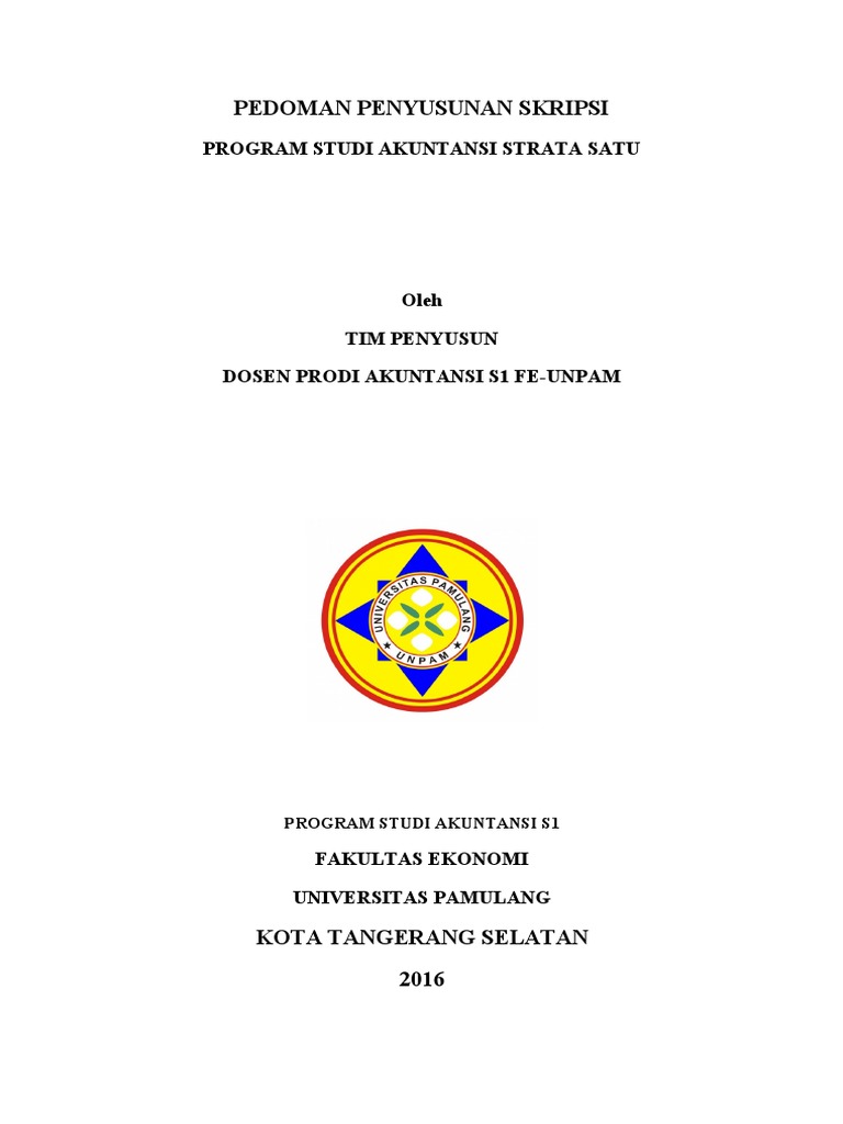 Skripsi Akuntansi S1 | PDF