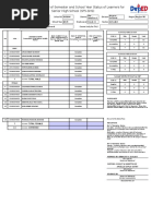 Deped Standard Table of Specification Format | PDF