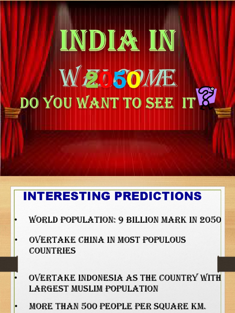 India in 2050 | PDF | Technology & Engineering