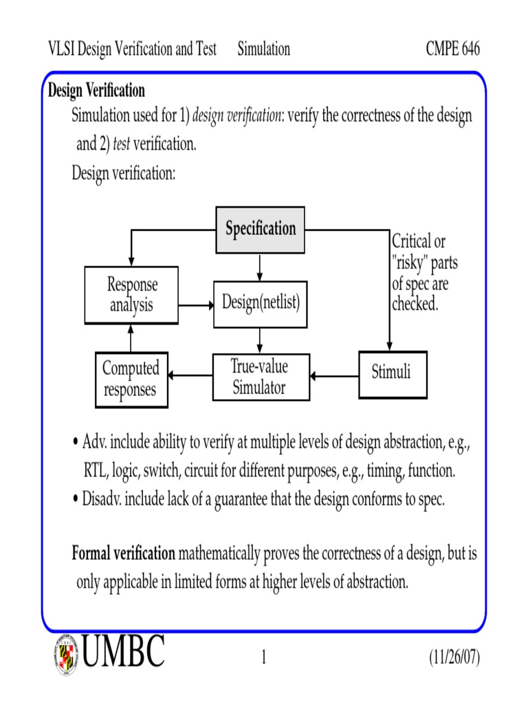 Design Verification: Yland Ba | PDF | Formal Verification | Logic Gate