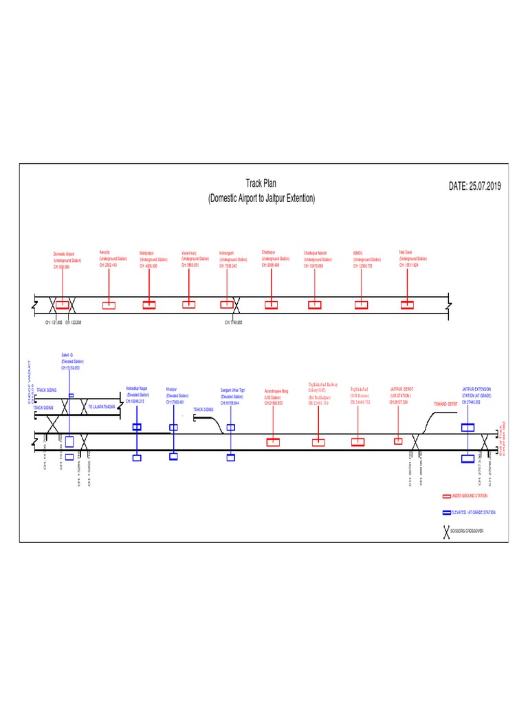 P.WAY PLAN (Ph-IV) 22.07.2019 (1) - Model | PDF