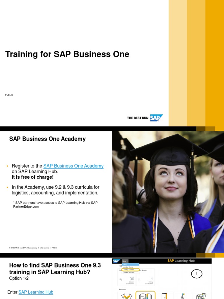 Training For SAP B1 | PDF