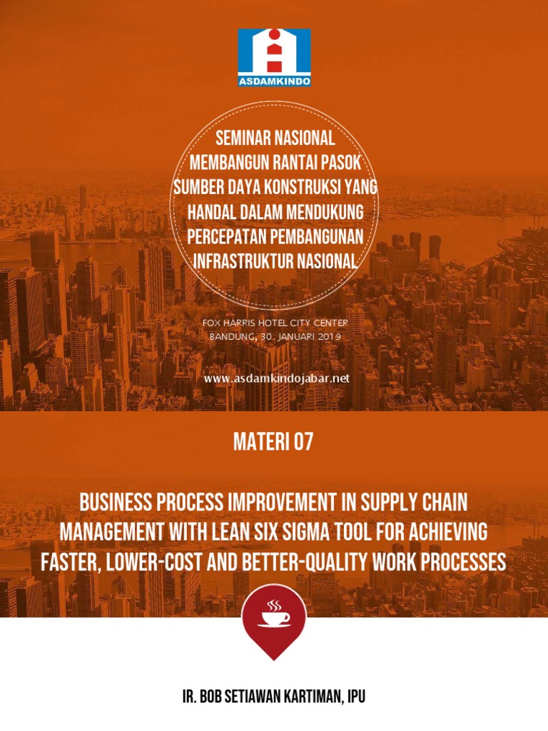 Business Process Improvement In Supply Chain Management With Lean Sigma