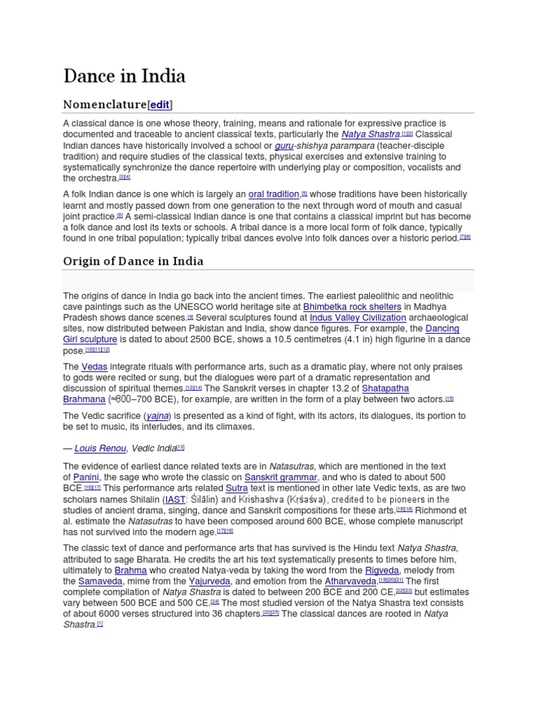 Origins of Indian Dance Styles | PDF | Indian Religions | Jainism