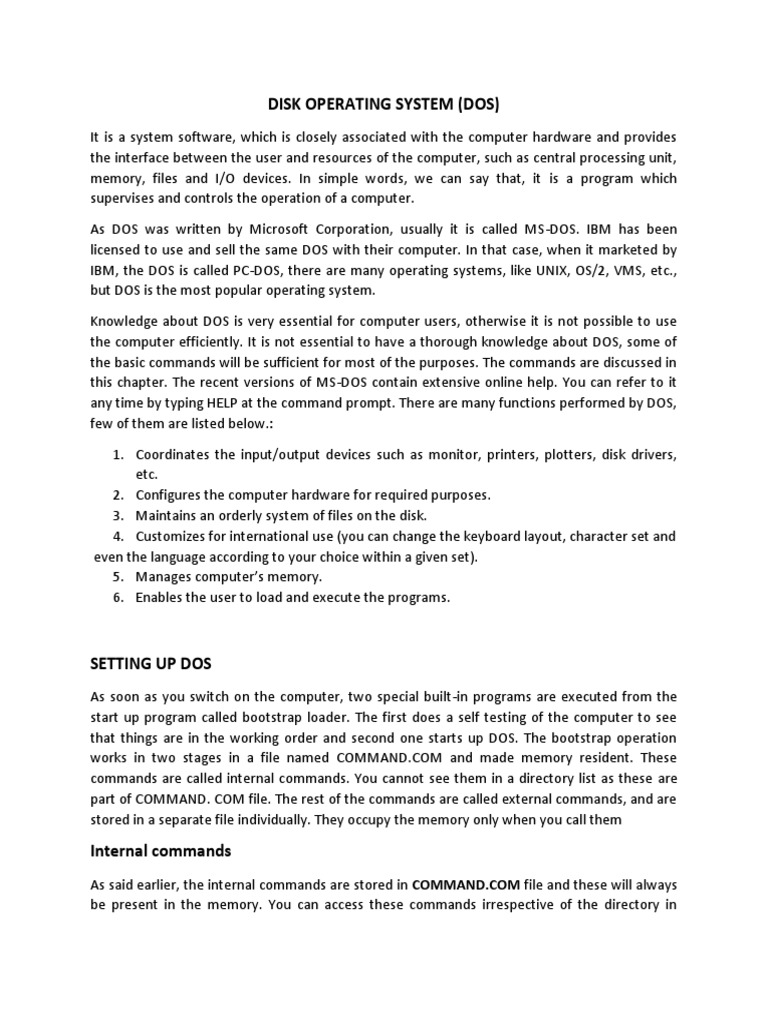 UNIT-II CCP Notes PDF | PDF | Command Line Interface | Operating System