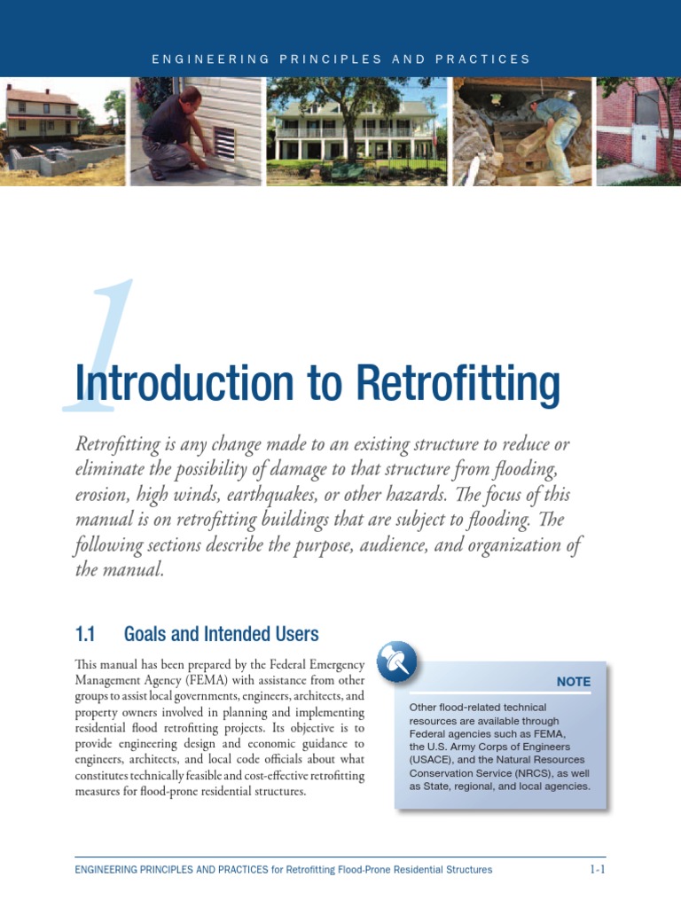 Introduction To Retrofitting: 1.1 Goals and Intended Users | PDF | Deep ...
