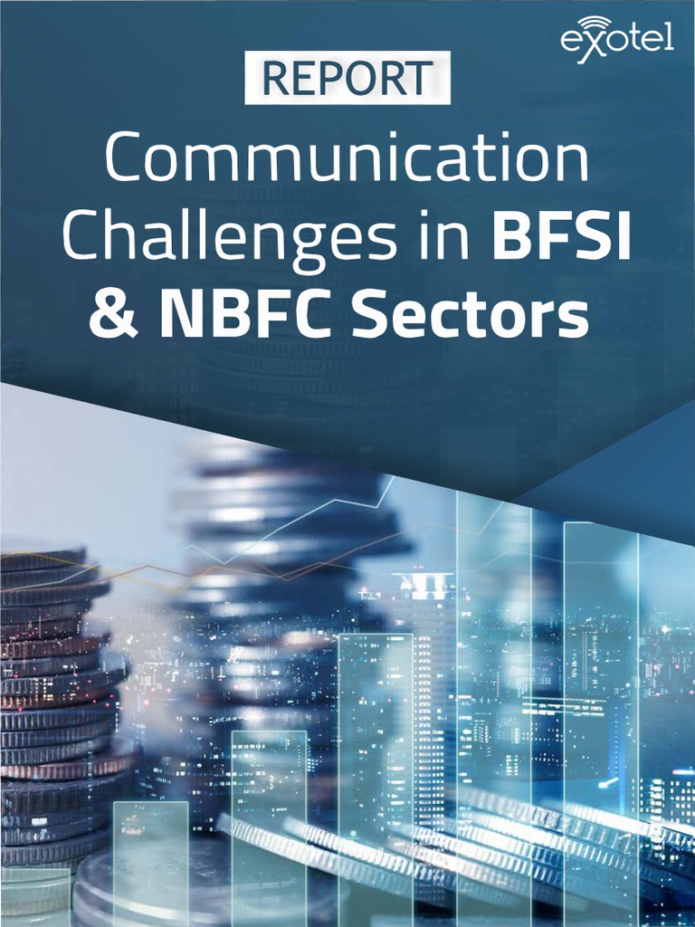 Communication Challenges in BFSI NBFC Sectors | PDF | Non Bank ...
