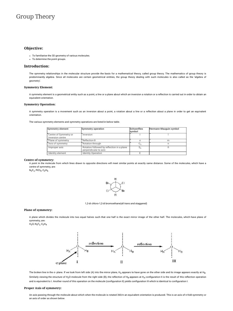 Group Theory | PDF | Group Theory | Group (Mathematics)