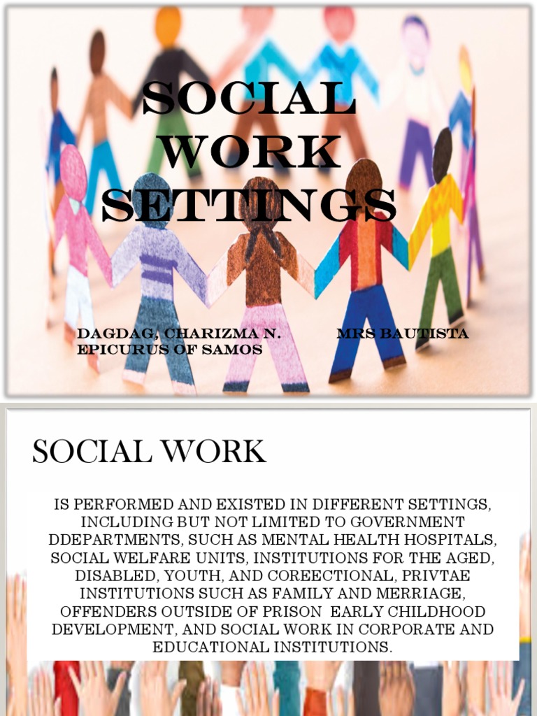 Social Work Settings and Processes | PDF | Social Work | Evaluation