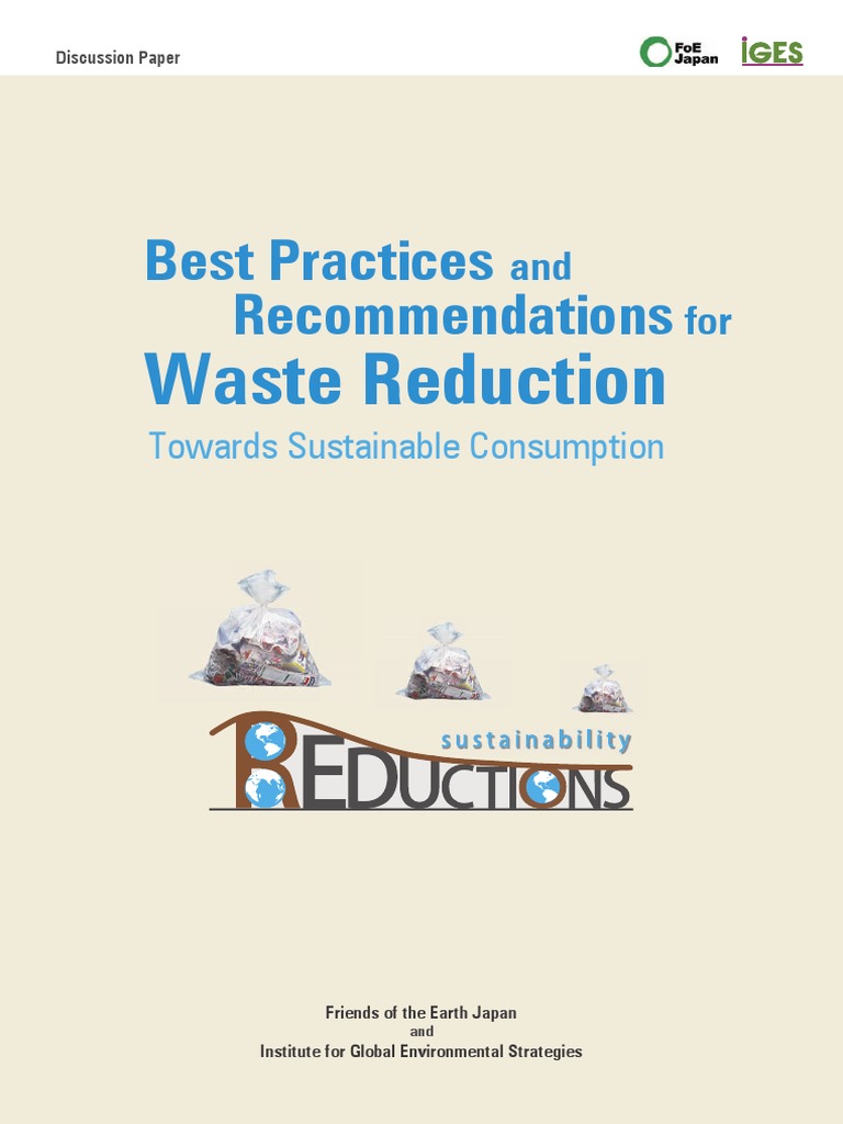 Best Practices Recommendations: Waste Reduction | PDF | Recycling ...