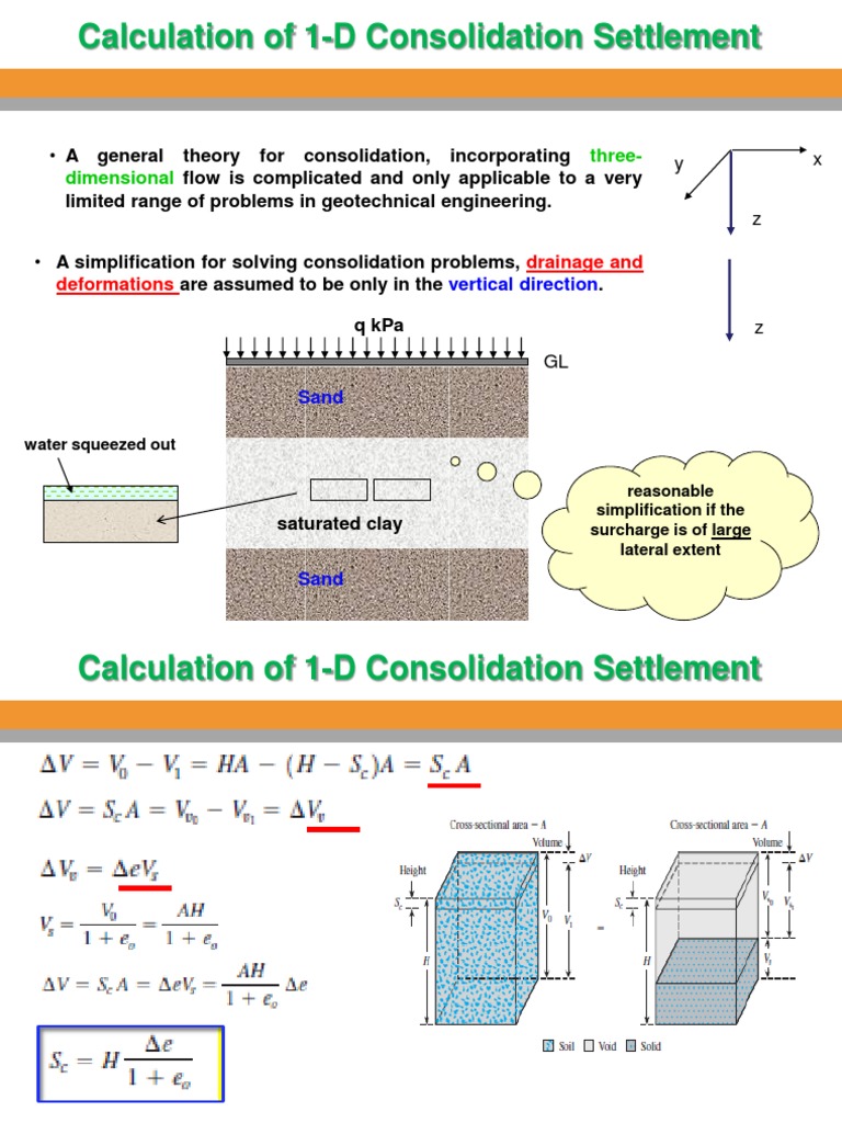 Ce 481 Compressibility of Soil 3 | PDF | Civil Engineering | Earth Sciences
