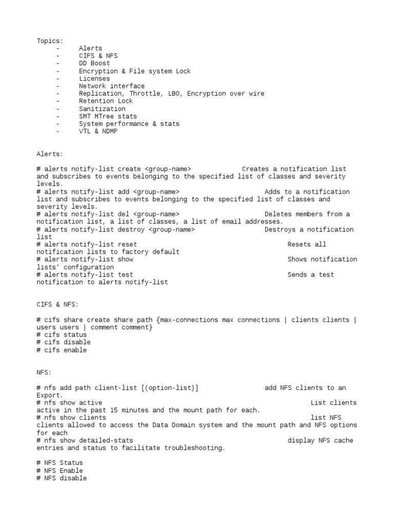 DD Cli | PDF | File System | Command Line Interface