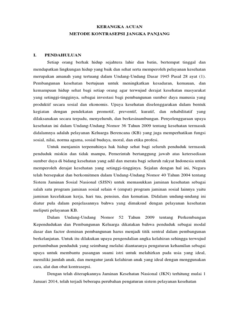 Kerangka Acuan MKJP | PDF | Pengembangan Diri | Kesehatan Holistik