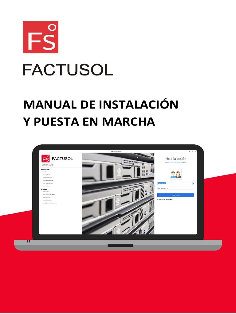 FACTUSOL Manual de Instalacion y Puesta en Marcha | PDF | Ventana ...